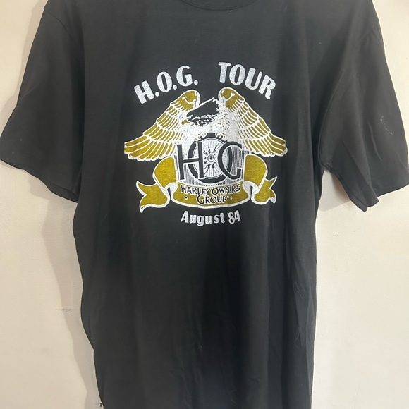 Tonys Tees | Shirts | Vintage Harley Hog Tour Shirt 984 | Poshmark
